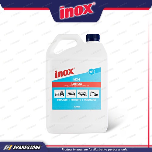 Inox MX4 Heavy Duty Lanox Lubricant 5 Litre Anti-Corrosion Anti ...