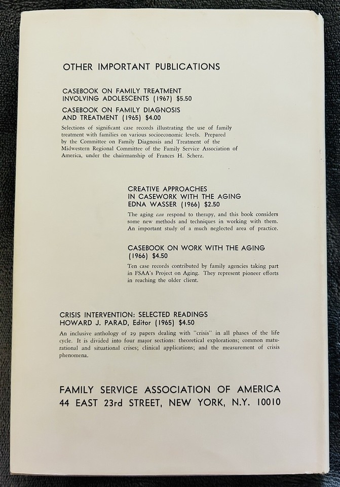 Expanding Theory and Practice In Family Therapy Nathan W. Ackerman 1967 ...