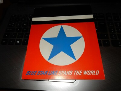 COMpANY OVERVIEW BLUE STAR LINES BOOKLET 10 PAGES 16/20 CM | eBay UK