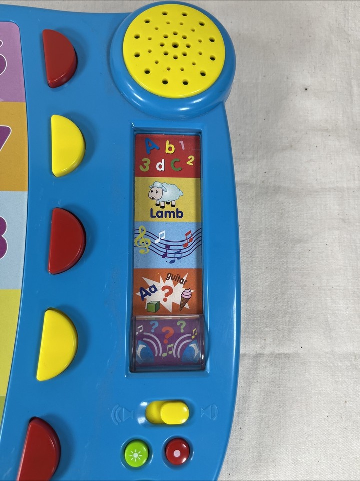 2009 Talking Activity Book 8 Pages of Letters Numbers Animals & More ...