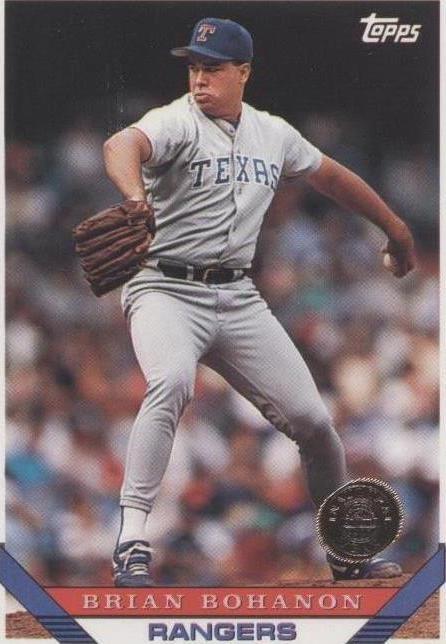1993 Topps - Brian Bohanon #638 Inaugural Colorado Rockies for sale ...