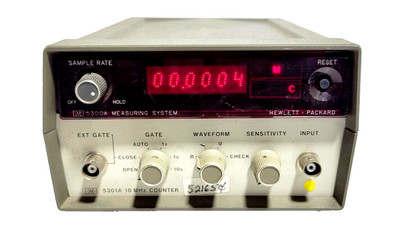HP 5300A MEASURING SYSTEM 5301a 10 MHZ COUNTER | eBay