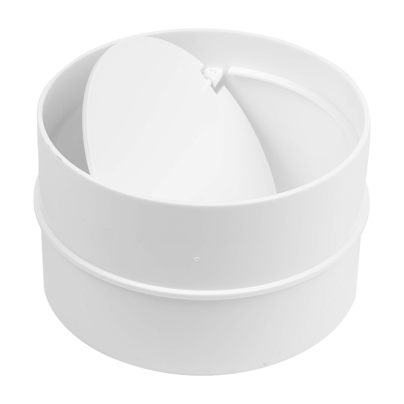 4" inch Duct Connector with air Backdraft Damper. Made of Durable ...