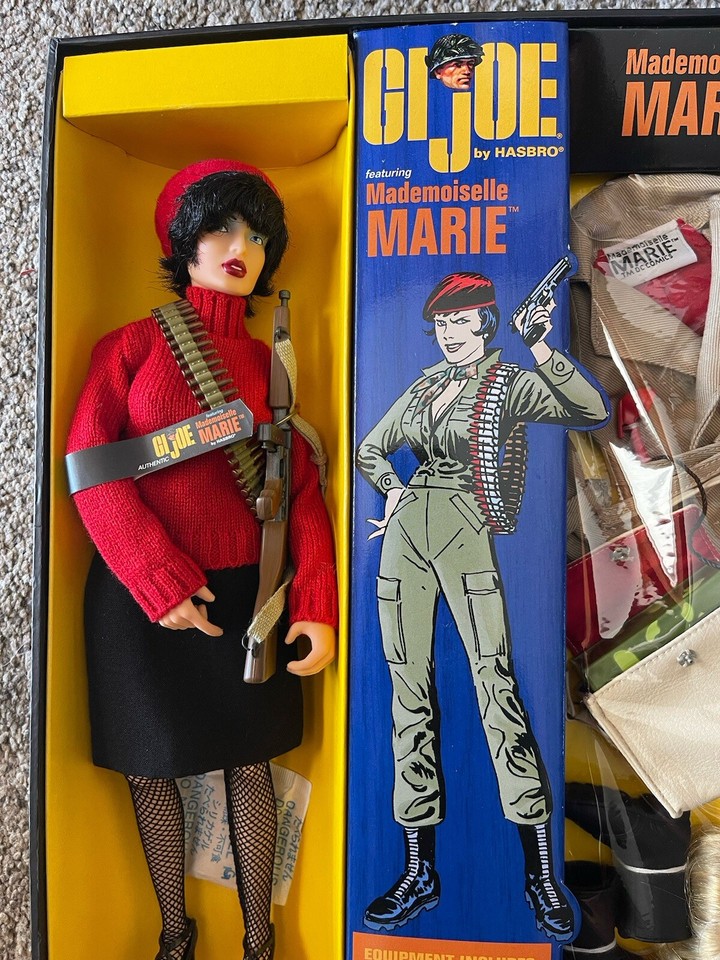 GI JOE - FRENCH RESISTANCE 12” FIGURE MADEMOISELLE MARIE HASBRO Sgt ...