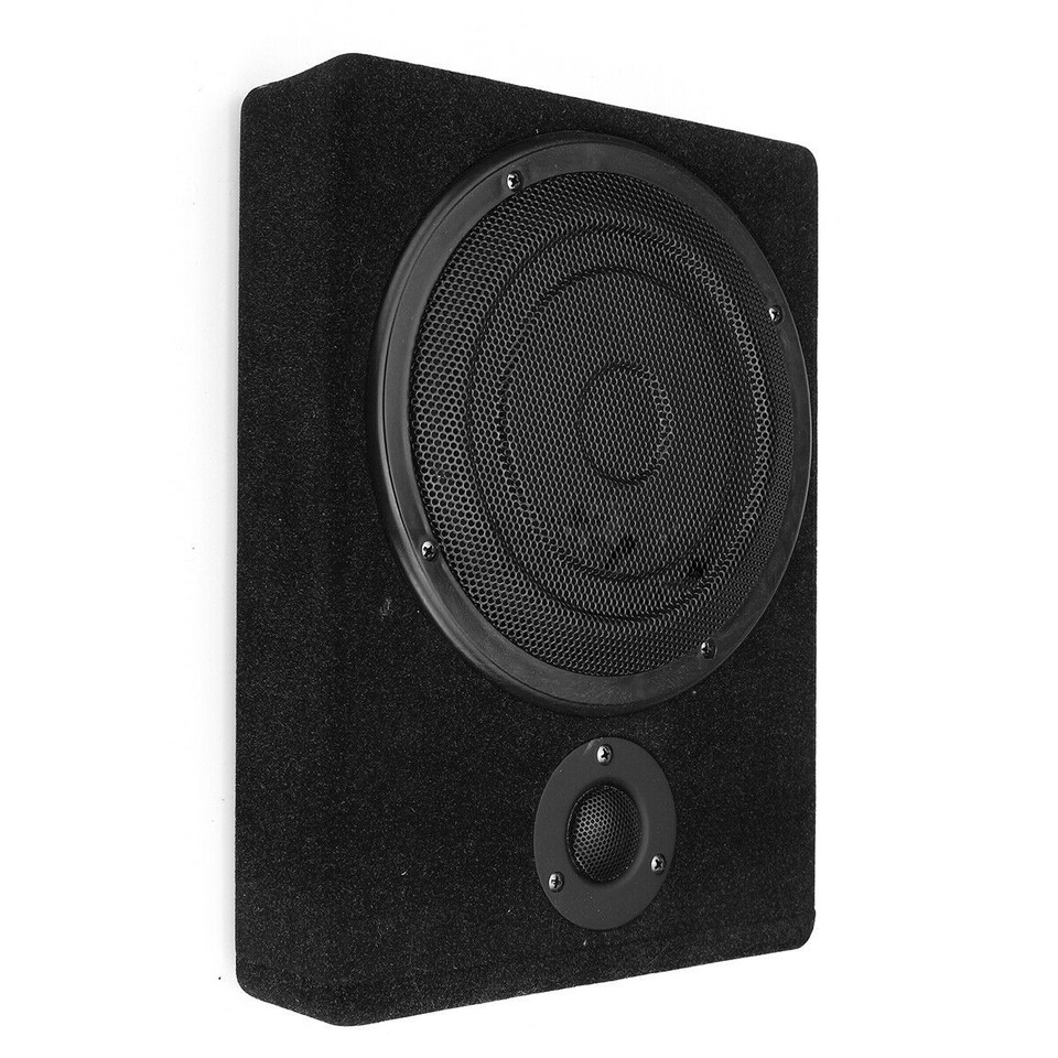 8'' 800W Active Underseat Car Bass Box Audio Subwoofer Sub Speaker ...