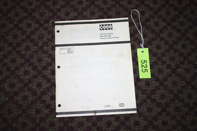 Case Ingersoll Manual Lawn Garden Tractor Rotary Mower K40 K44 K46 Cat ...