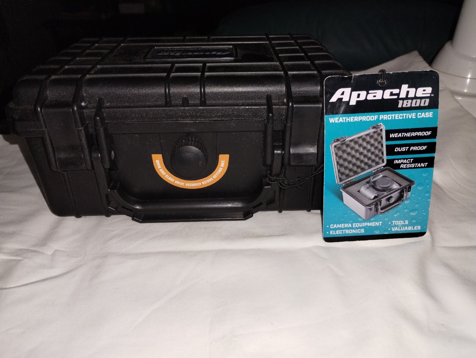 Apache 1800 Weatherproof Protective Case Small 9 X 7 Guns Electornics for sale online | eBay