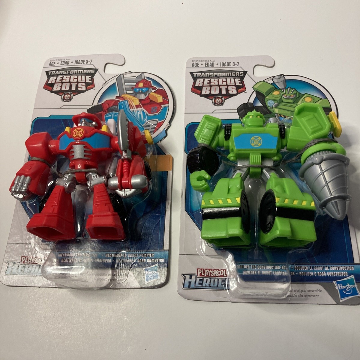 Transformers Rescue Bots Boulder Hasbro Playskool Transformers Rescue