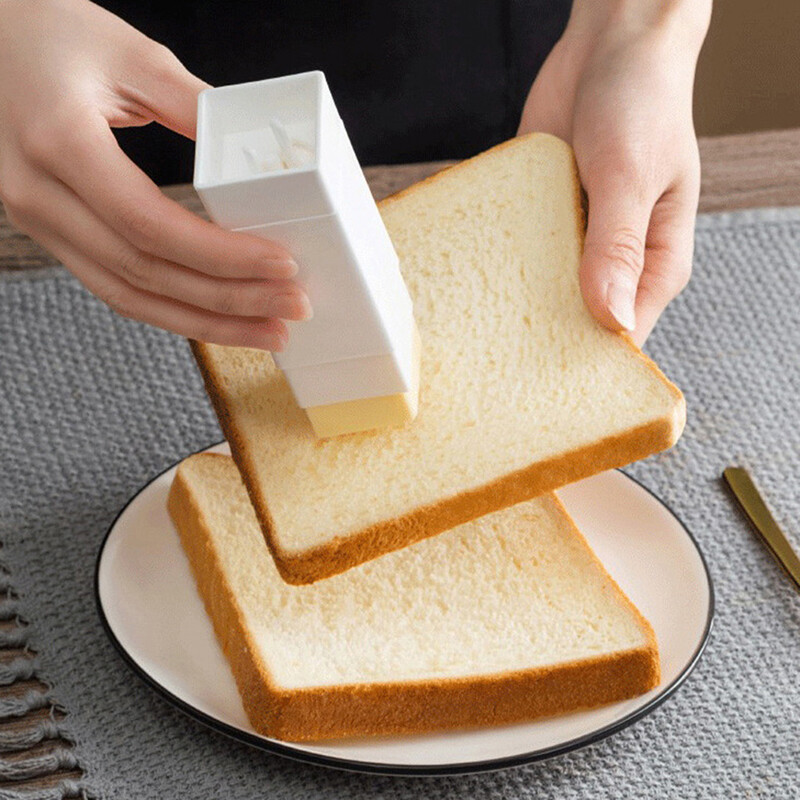 Handy Solid Butter Spreader Holders Sticks Plastic Storage Box Cheese ...