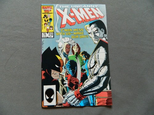 The Uncanny X-Men #210 1986 Comic Book Marvel | eBay