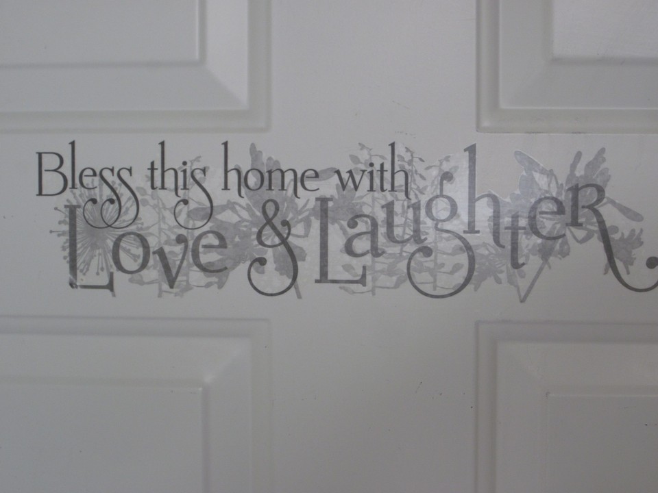Inspirational Wall Decals - Wall Decorations, Biblical Sayings, God ...
