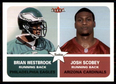 Josh Scobey/Brian Westbrook 2002 Fleer Tradition Rookie #283 Cardinals ...