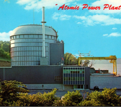 Atomic Power Plant Peach Bottom Delta Pennsylvania Vintage Postcard ...