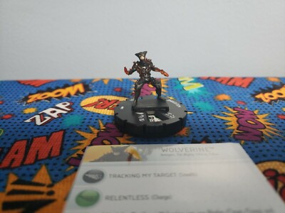 Marvel Heroclix Fear Itself Wolverine #031 with card Super Rare Red ...