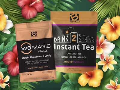 Bepic “W8 Magic” Candy And Instant Drink2Shrink Formula- One Month ...