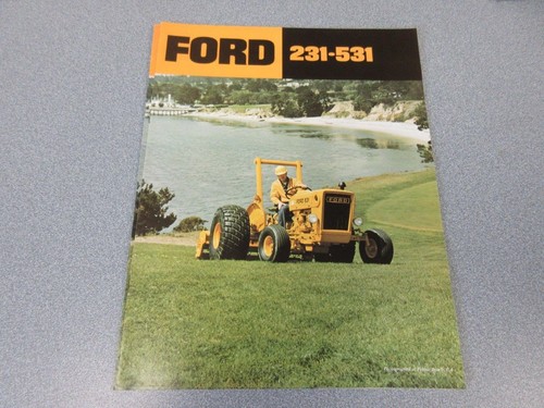 Ford 231-531 Tractors Brochure | eBay