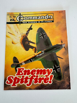 COMMANDO COMIC No. 1926 - ENEMY SPITFIRE! War Comic (VGC) 1985. | eBay ...