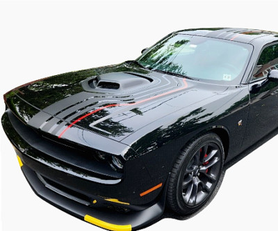 Shakedown Shaker Stripes For Challenger Dodge Decal Sticker GT R/T ...