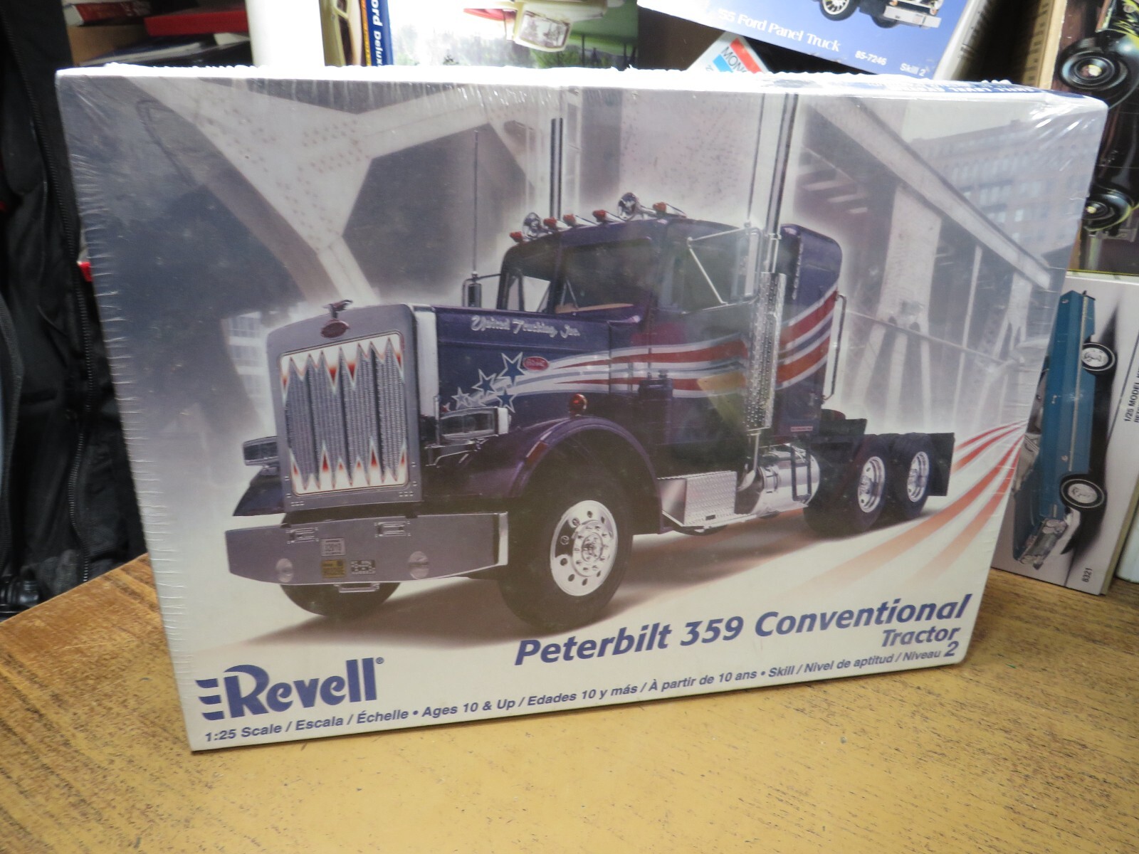 Revell Peterbilt 359 Conventional Tractor 85-1506 1/25 Plastic Truck ...