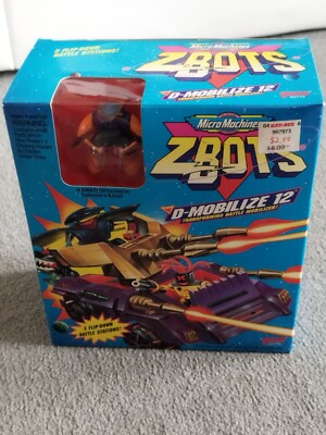 Micro Machines Zbots Z-Bots Space Robot Toy Vehicle D-Mobilize 12 | eBay