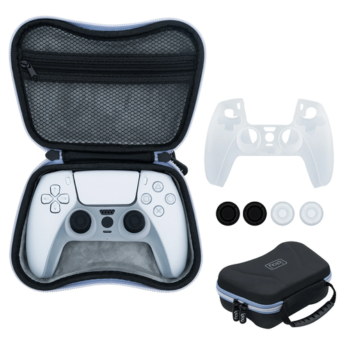 IPLAY 6 In 1 EVA Storage Bag With Silicon Case For PS5 Controller (HBP ...