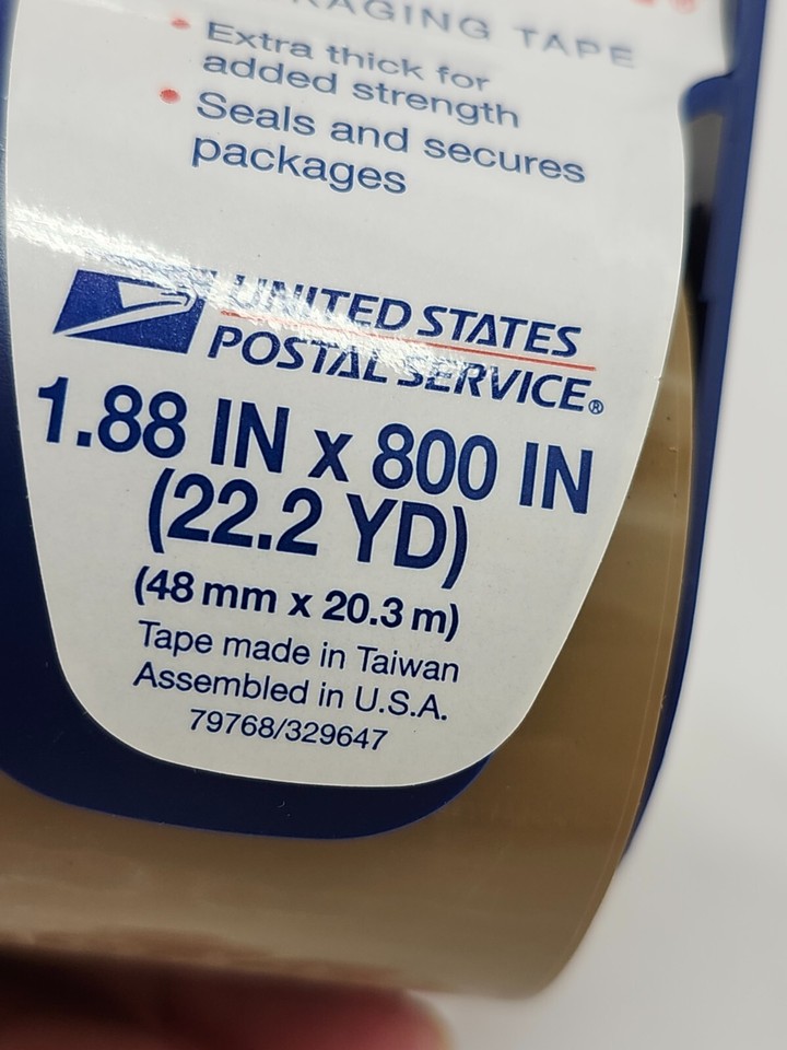 READY POST PACKAGING TAPE TAN COLOR 1.88 X 800 IN NEW SAME AS SCOTCH | eBay