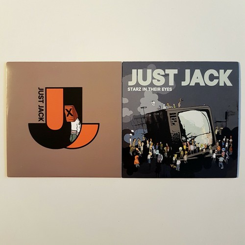 JUST JACK ♦ Lot 2 x CD Single ♦ inc. WRITER'S BLOCK, STARZ IN THEIR ...