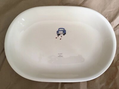 Beth Mueller Pottery Rae Studio Dunn JUST MARRIED Platter Plate | eBay