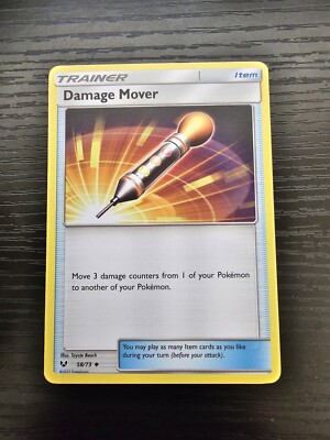 Damage Mover - Sun & Moon: Shining Legends (58/73) - MP - Pokemon Card ...