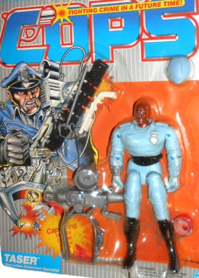 C.O.P.S n Crooks 1988 TASER 1989 hasbro cops police vintage gi joe ...