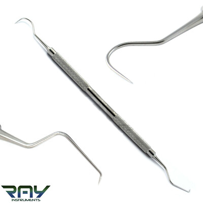 Dental Endodontics Periodontal Explorer Probe 23/17 Hygiene Scraper ...