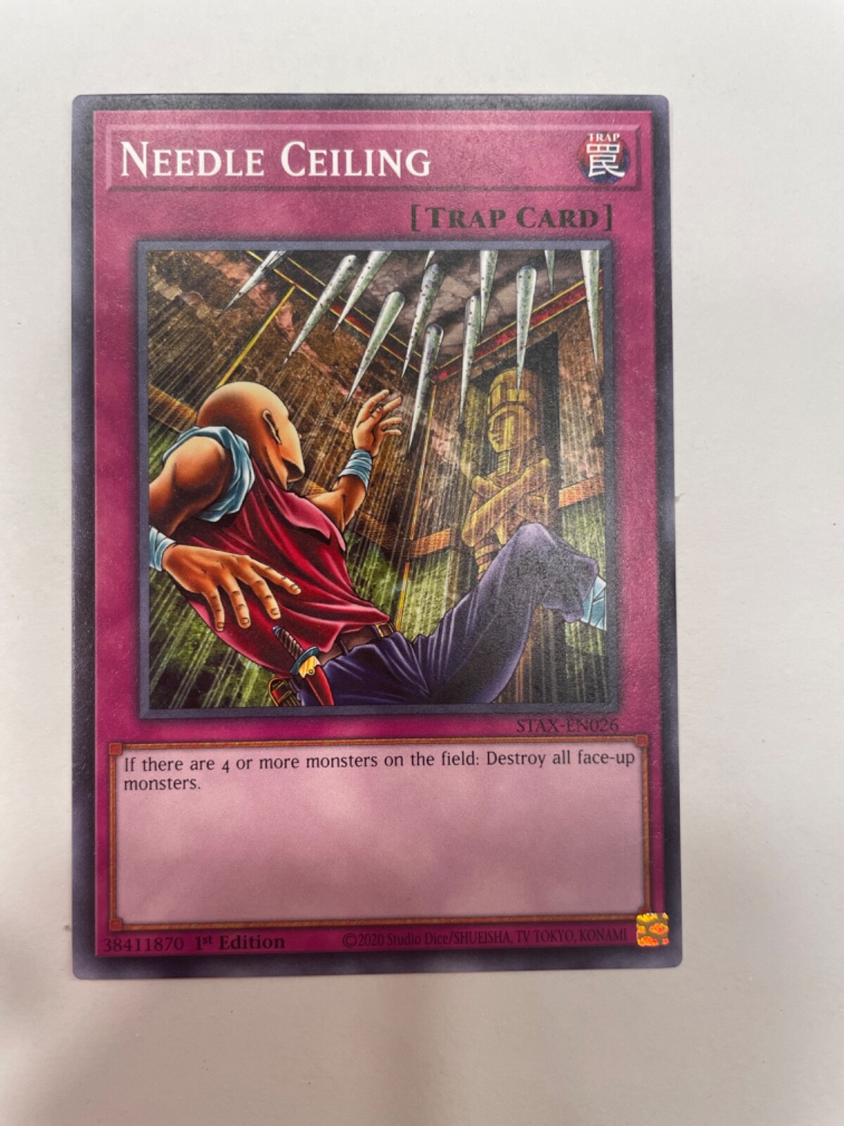 STAX-EN026 Needle Ceiling :: Common 1st Edition YuGiOh Card | eBay