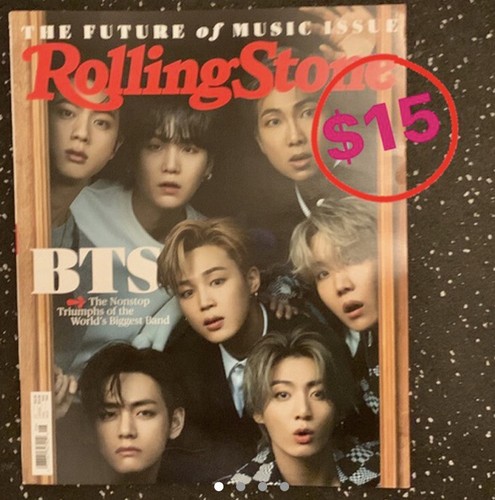 ROLLING STONE MAGAZINE JUNE 2021 KPOP BTS future of music Issue ...