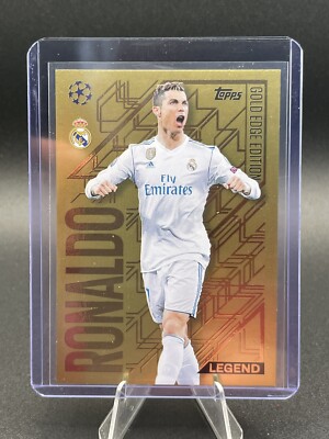 Gold Edge Edition Cristiano Ronaldo Match Attax 2024/2025 Real Madrid ...