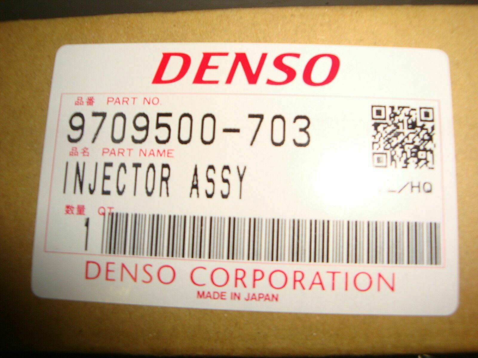 GENUINE COMMON RAIL INJECTOR 23670-30140 23670-39185 23670-39186 095000 ...