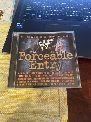 Various - WWF: Forceable Entry - CD 18 Tracks Rob Zombie Sevendust Others | eBay