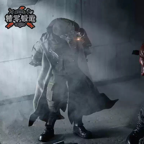 Furui Planet Black Wolf Commander in 1/12 Fabric Action Figure ...