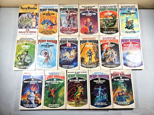 Vintage Perry Rhodan Paperback Book Lot of 17 | eBay