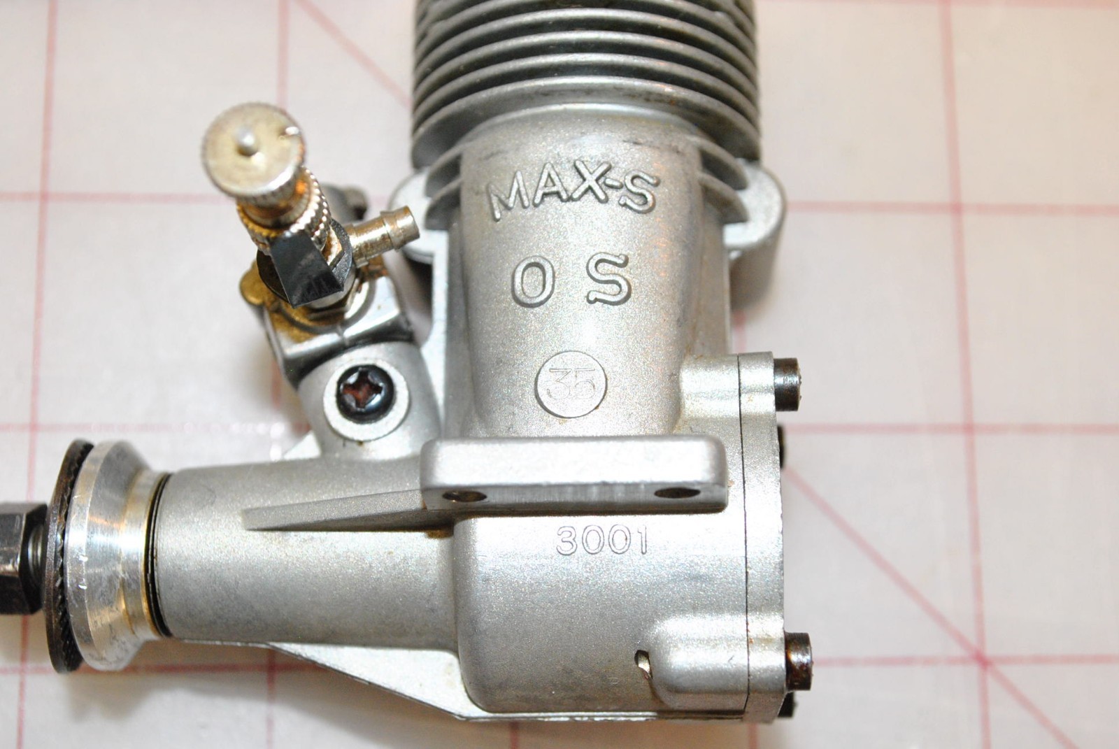 Vintage O.S. MAX-S 35 RC ENGINE W/ MUFFLER. Nice! | eBay