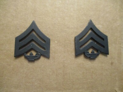Corporal Rank Collar Pin Set | eBay