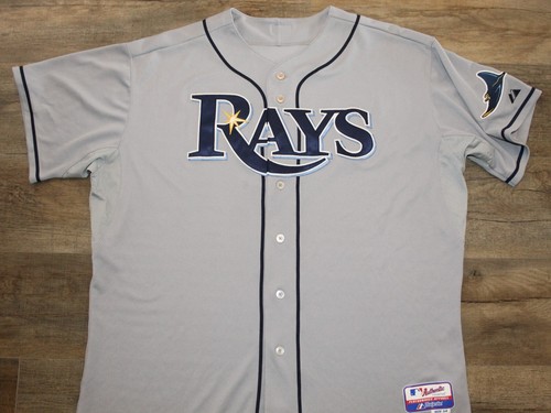 Tampa Bay Devil Rays 2011 Majestic Team Issue MLB Baseball Jersey 54 Sewn Team | eBay