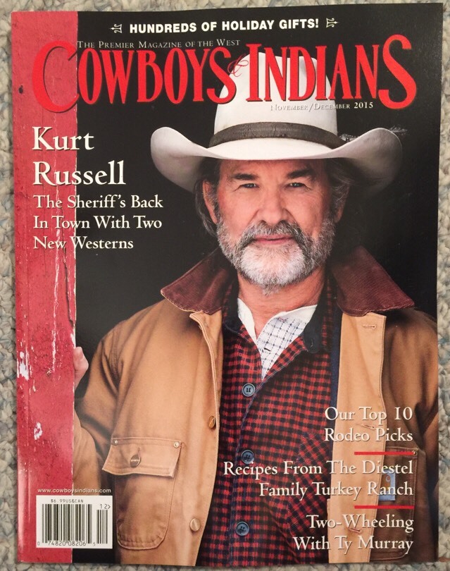 Cowboys And Indians Kurt Russell Sheriffs Back Nov/Dec 2015 FREE ...