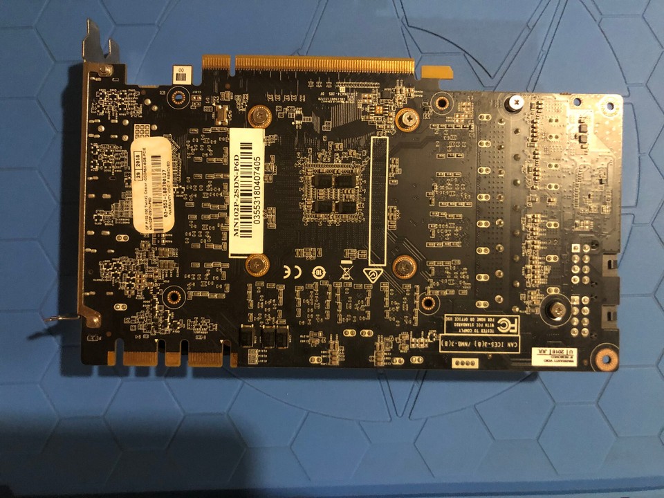 Nvidia P102-100 10GB Mining GPU 24MH RVN (GTX 1080 Ti Hashrate) | eBay