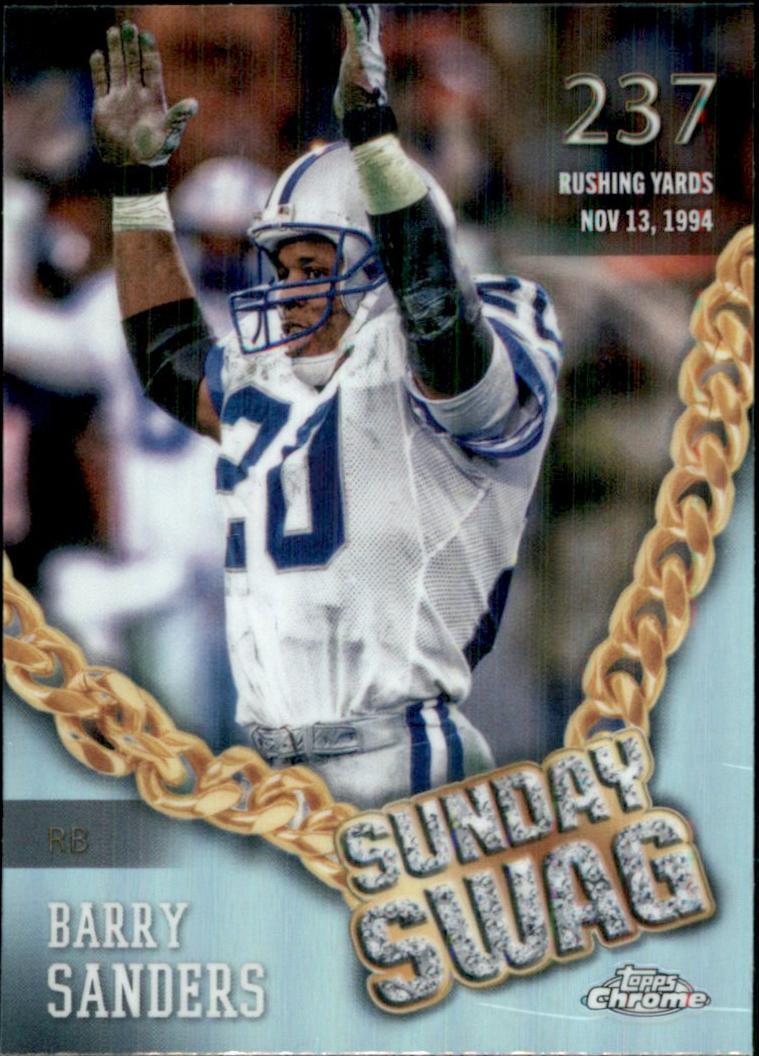2024 Topps Chrome - Sunday Swag Barry Sanders #SS-15 Refractor for sale ...
