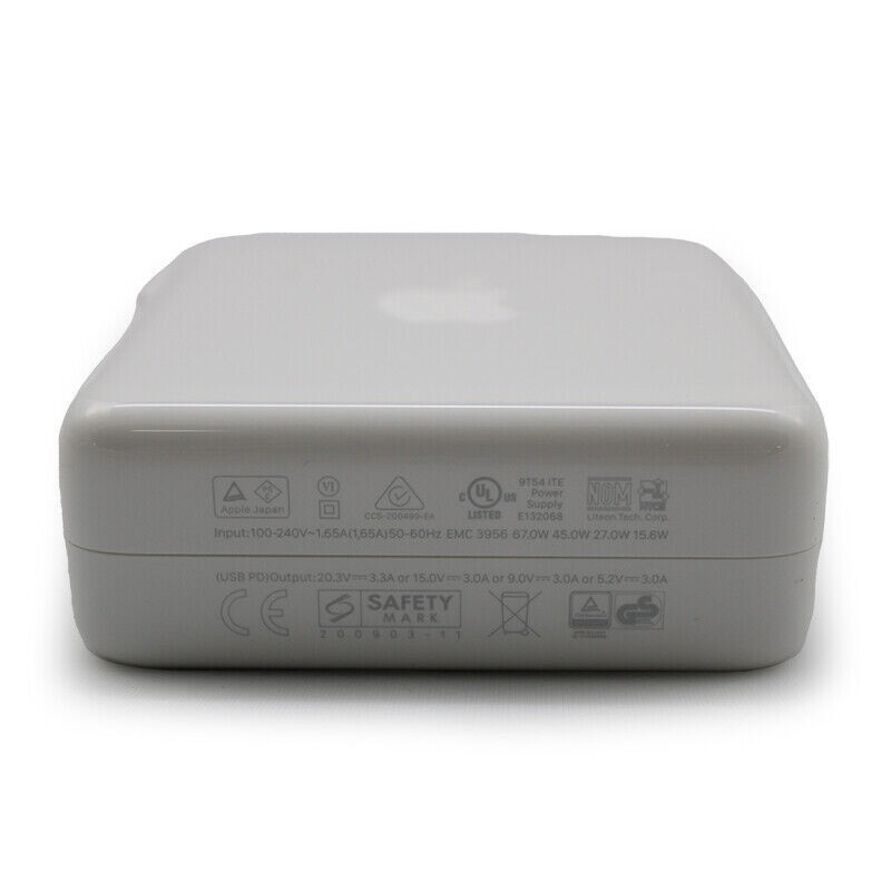 Genuine OEM Apple 67W Macbook Power Adapter USB Wall Charger | eBay