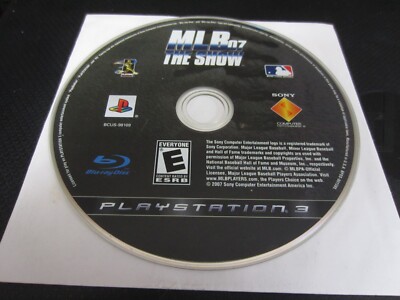 MLB 07: The Show (Sony PlayStation 3, 2007) - Disc Only!!! 711719810926 ...