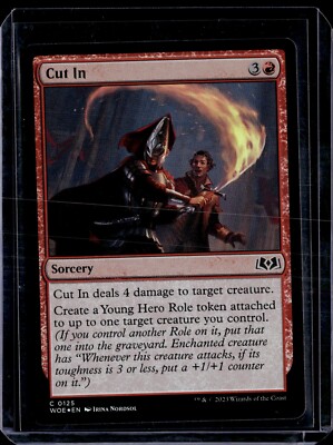 Cut In - 125 - Foil - WOE - NM - MTG Magic The Gathering | eBay