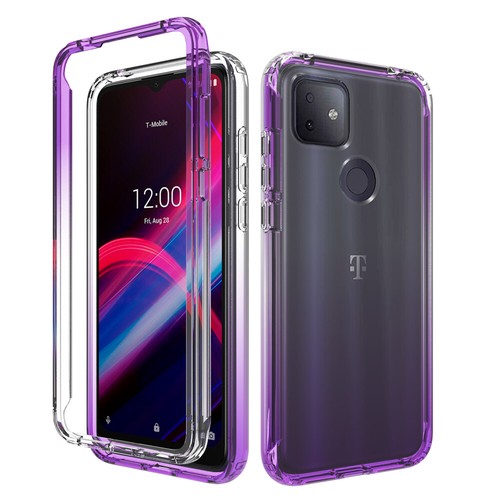 For T-Mobile REVVL 4 Plus Full-Body Case With Built-in Screen Protector ...