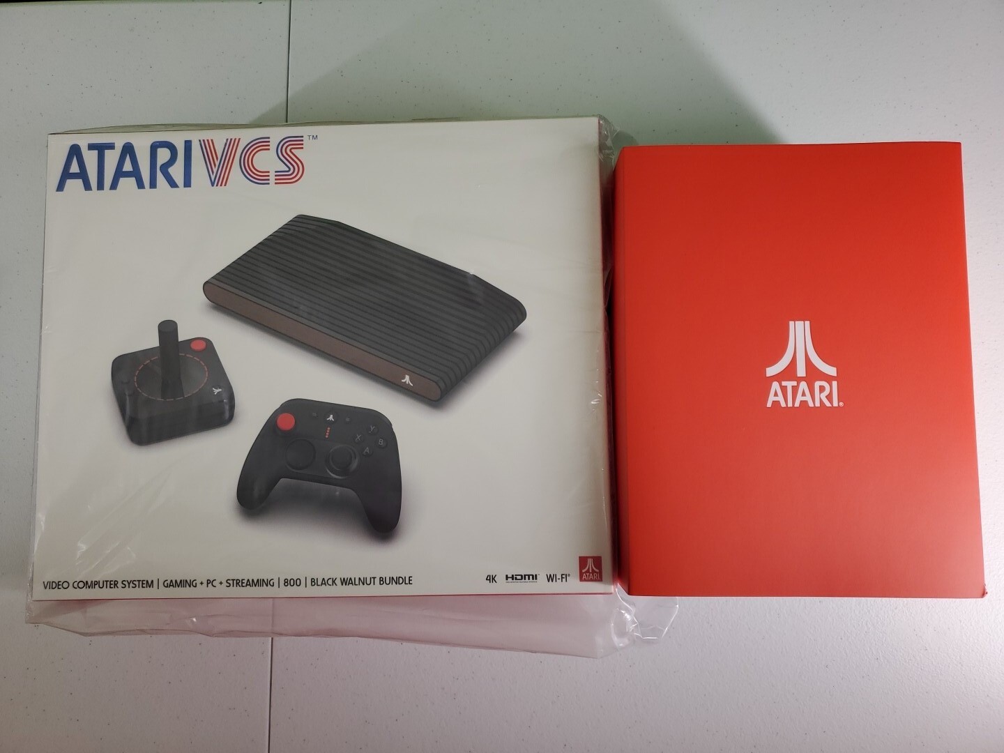 Atari VCS 800 Console - Black Walnut Bundle + Speaker Hat Fuji Black ...