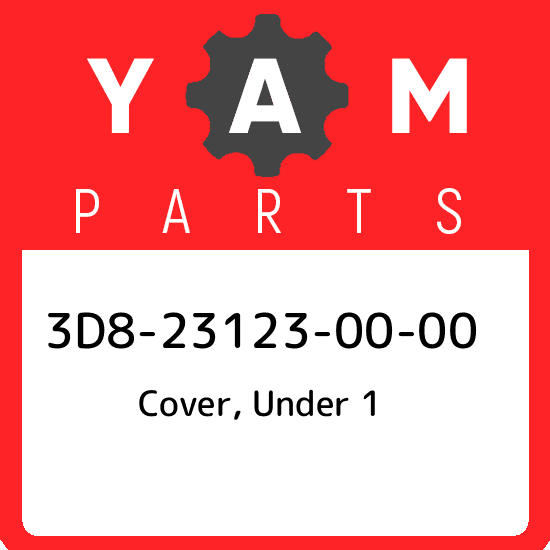 3D8-23123-00-00 Yamaha Cover, under 1 3D8231230000, New Genuine OEM Part | eBay